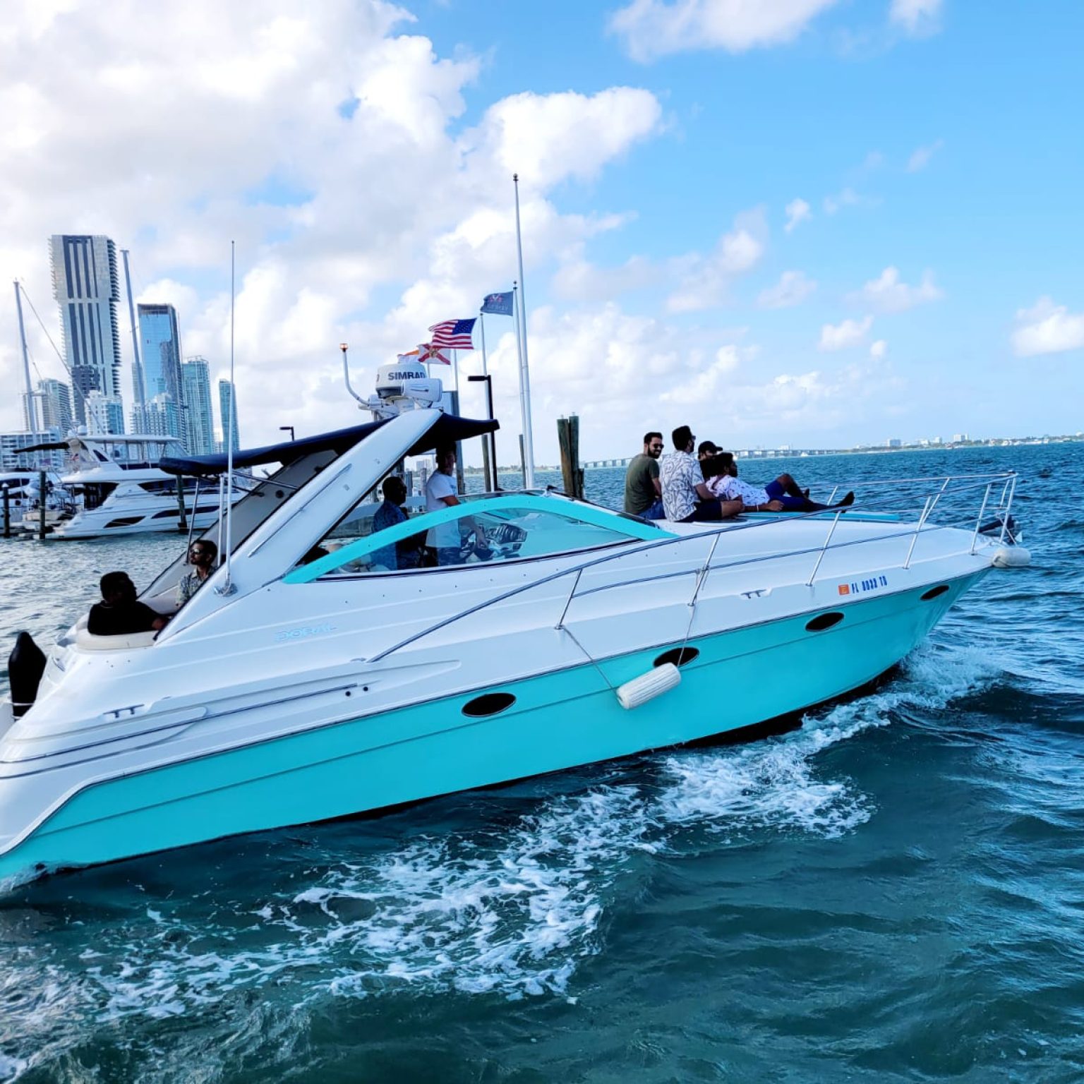Anchors Aweigh! #1 Best Miami Self-Driving Boat Rental